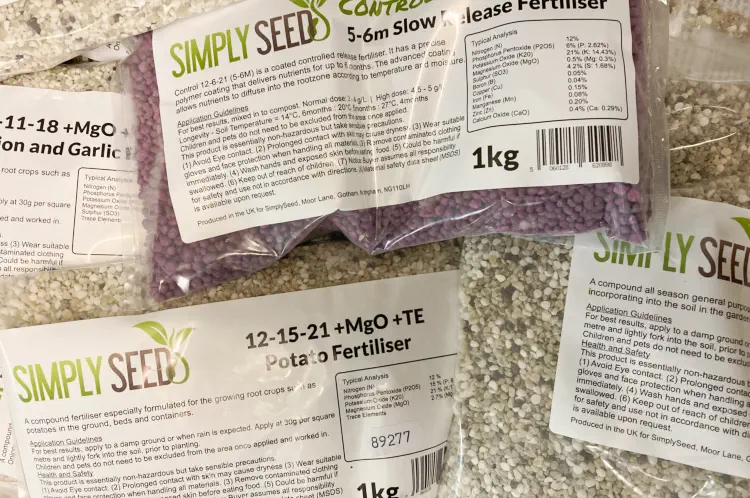 Buy Vegetable Seeds, Flower Seeds and Potato Seeds online from only 59p pkt