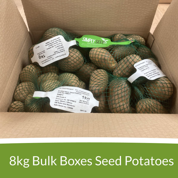 Choose from over 40 varieties of Seed Potatoes at SimplySeed.co.uk