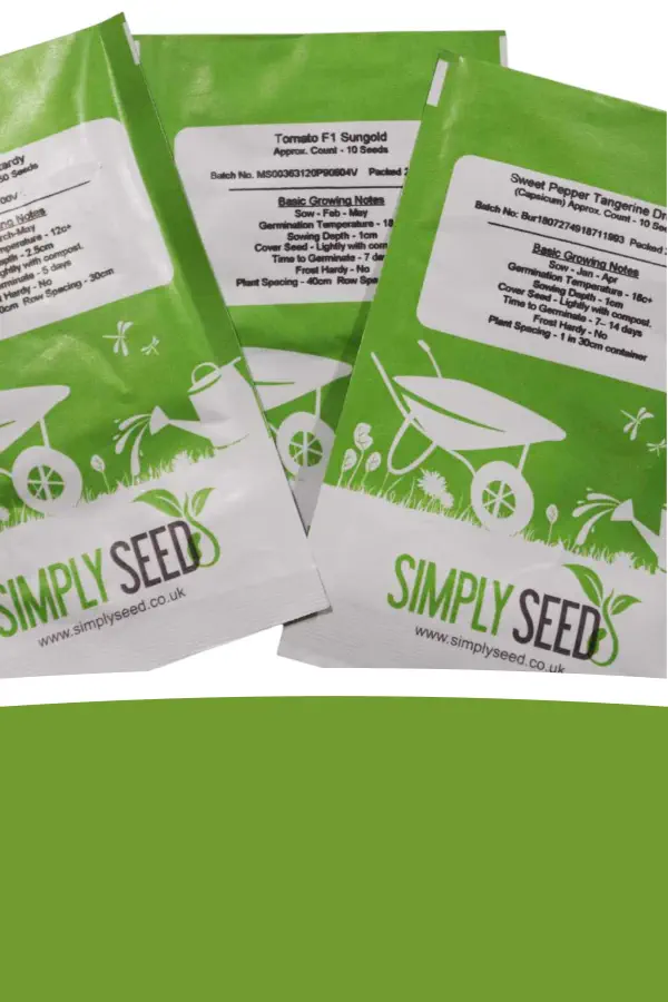 Buy Vegetable Seeds, Flower Seeds and Potato Seeds online from only 59p pkt