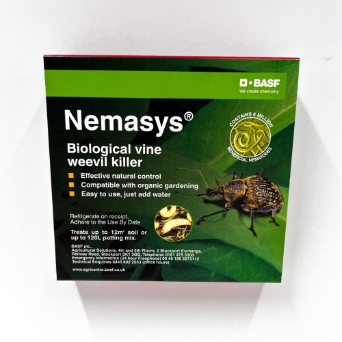 Nemasys Vine Weevil Killer Nematodes - easy to apply treatment.