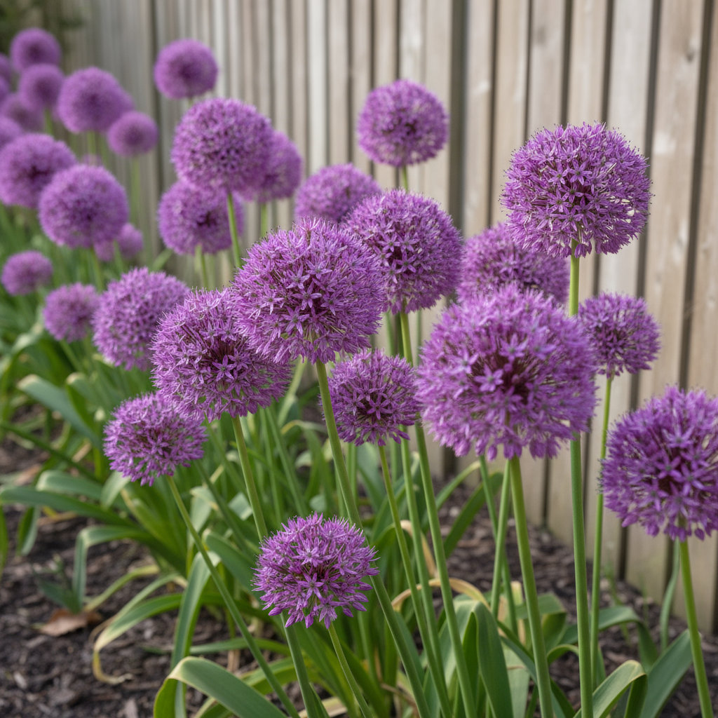 20 Bulbs - Allium Purple Sensation - Spring Flowering Bulbs